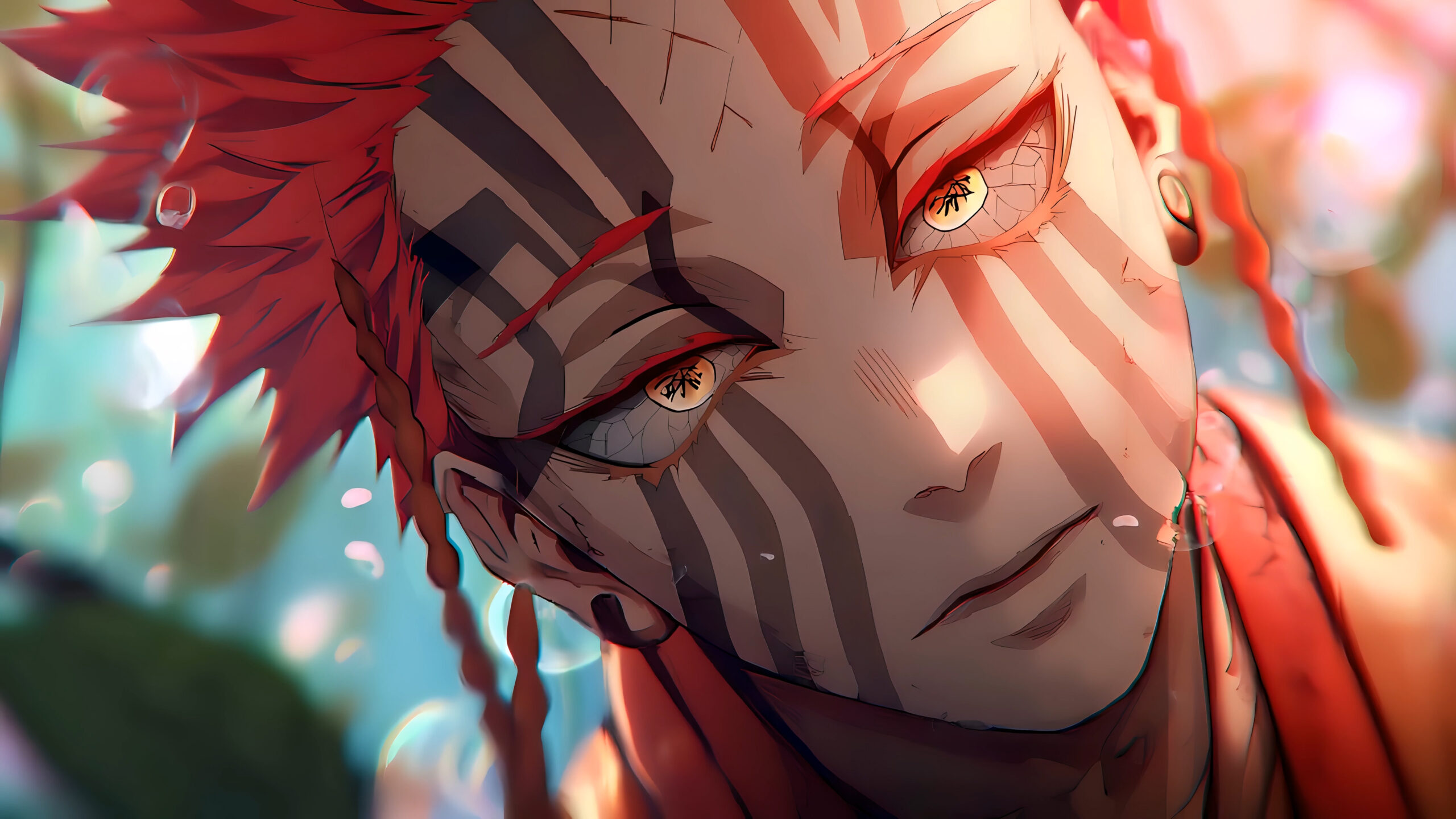 Akaza Demon Form 4K Live Wallpaper | Epic Demon Slayer Screensaver ...