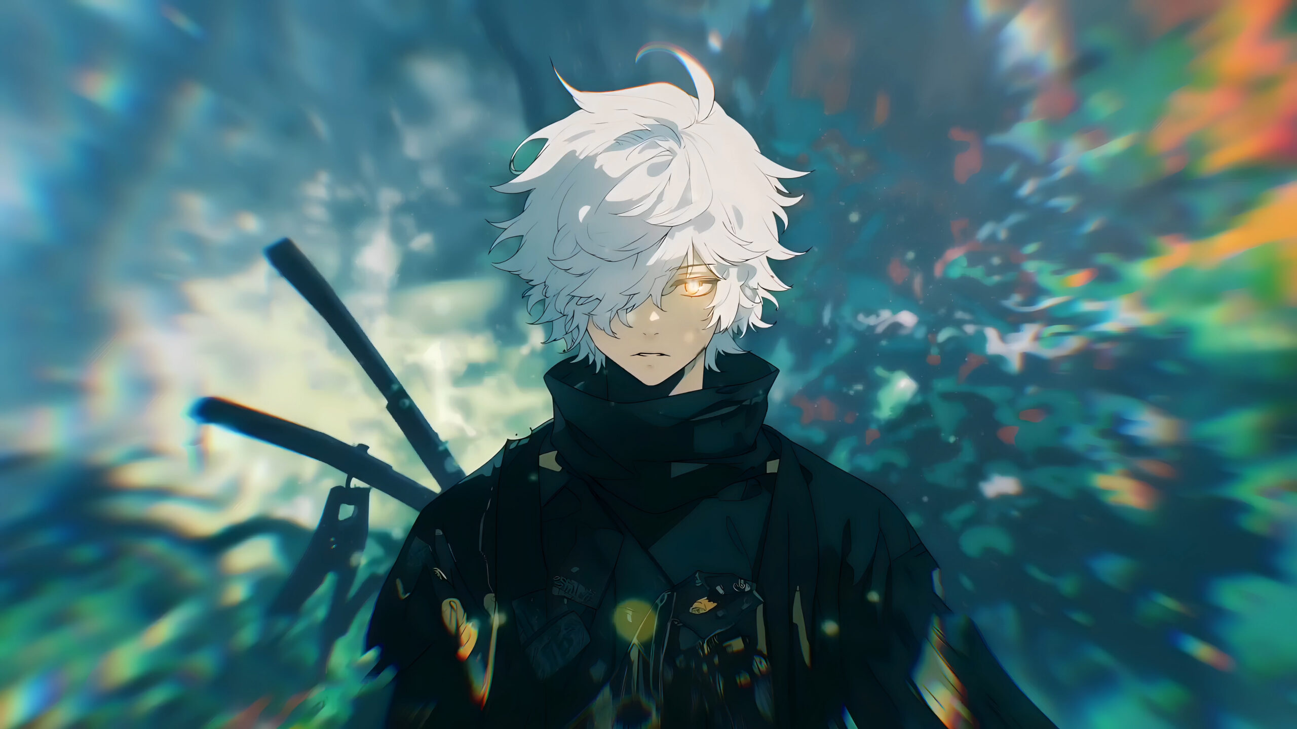 Gabimaru Intense Stare Hell S Paradise 4k Live Wallpaper