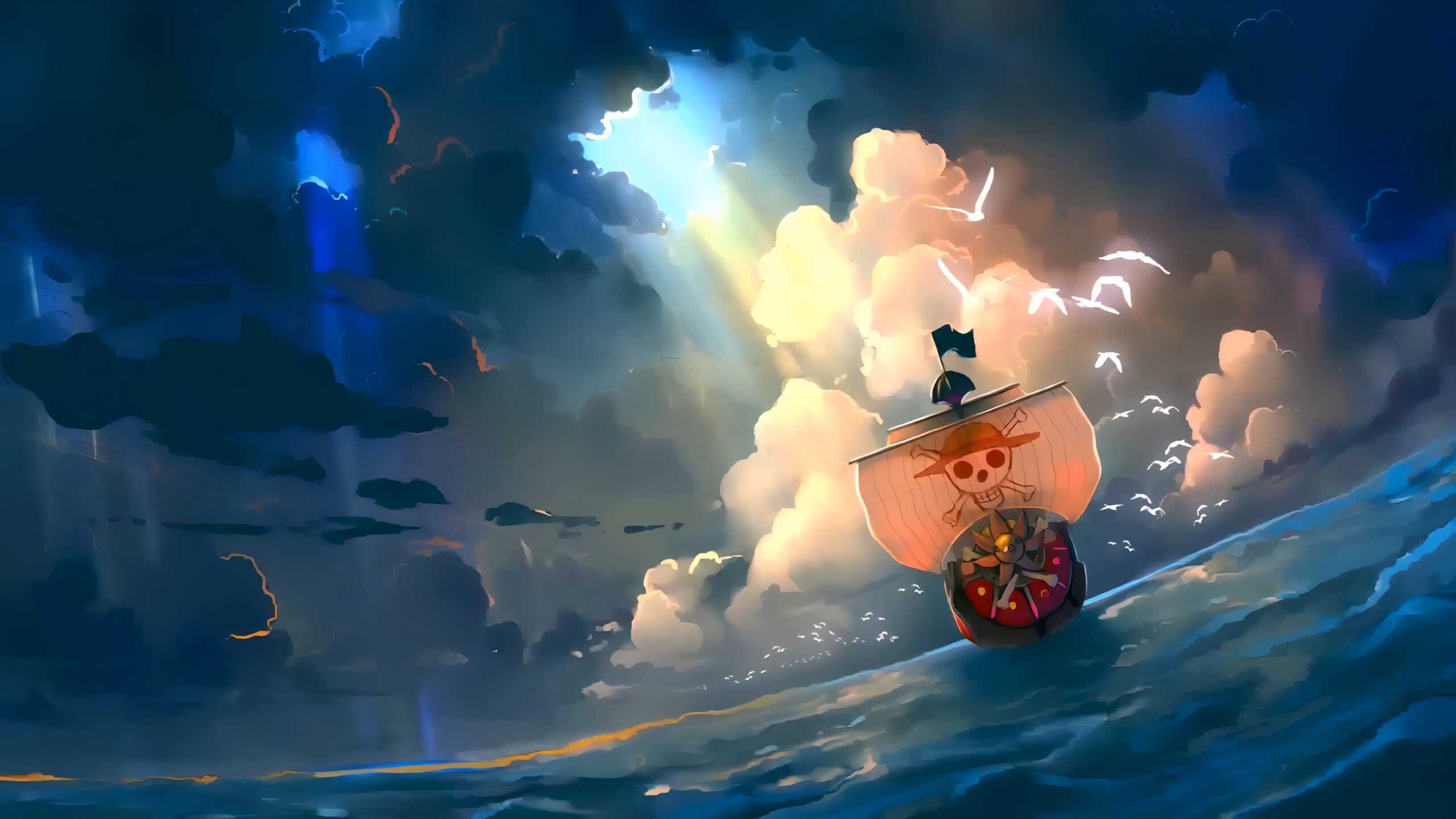 Sunny Go Adventure 🌊 | One Piece 4K Live Wallpaper – Screensaver 🚢 ...