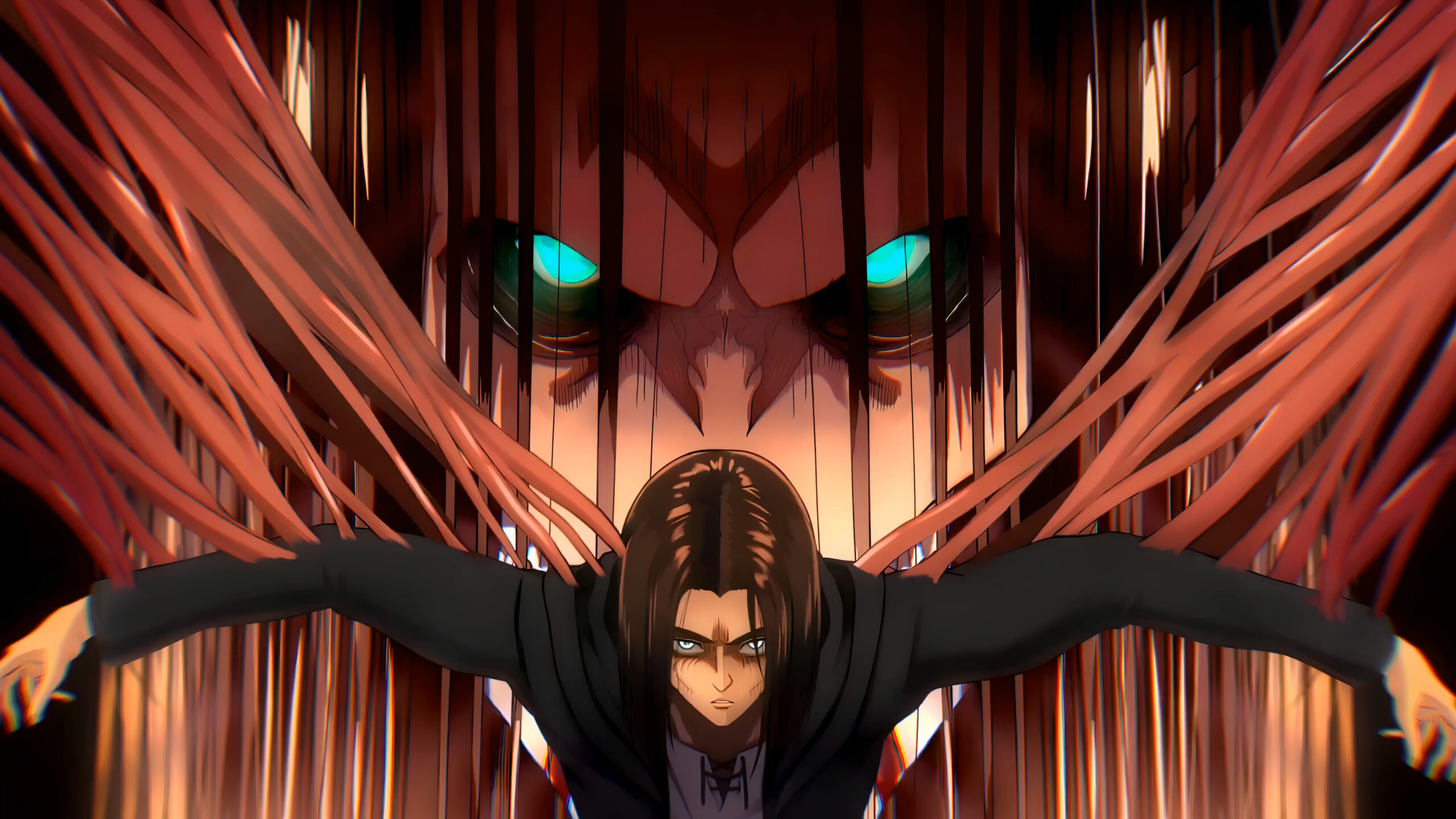 Eren Yeager Founding Titan 4K Live Wallpaper | Epic Attack on Titan ...