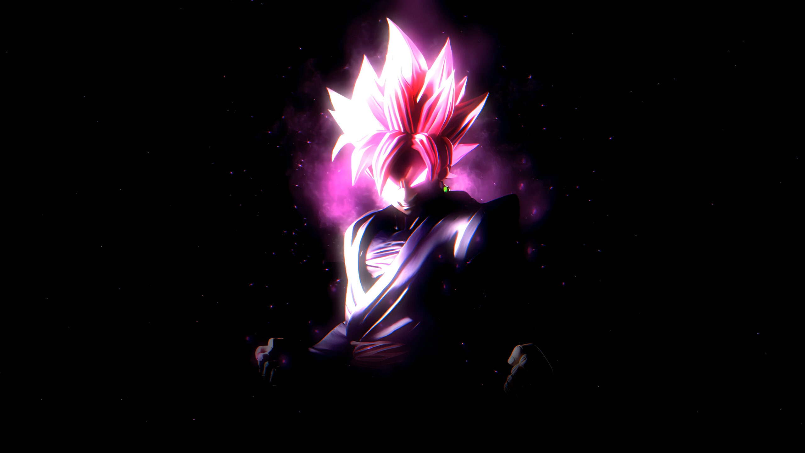 Goku Black Rose Aura Explosion | 4K Live Wallpaper + Dragon Ball Super ...