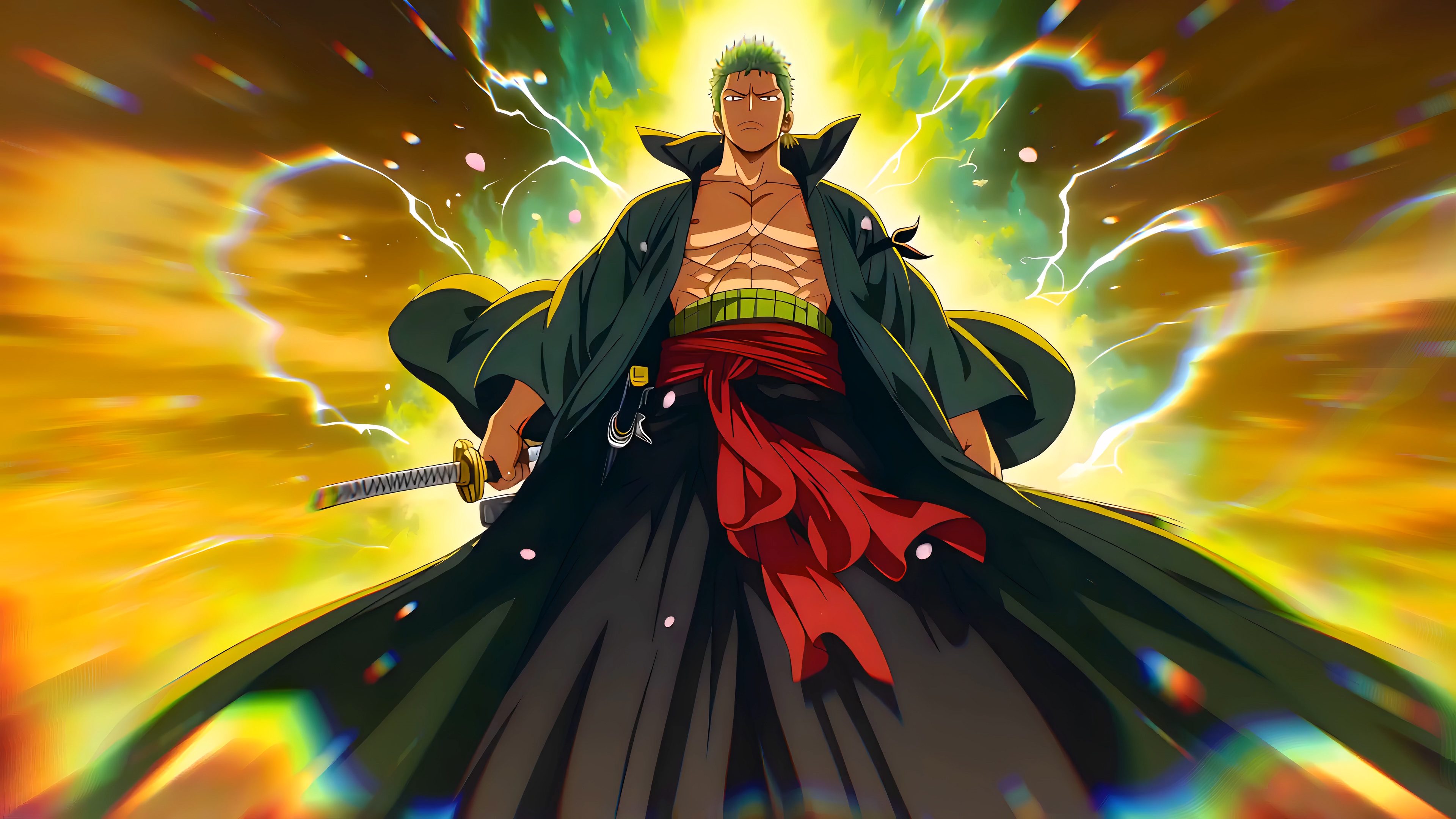 Roronoa Zoro 4K Live Wallpaper ⚔️ - Gaming Live Wallpaper